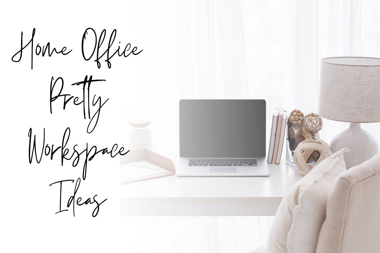 Home Office Pretty Workspace Ideas - Grammye's Front Porch