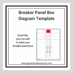 How To Label Your Breaker Panel - Grammye's Front Porch