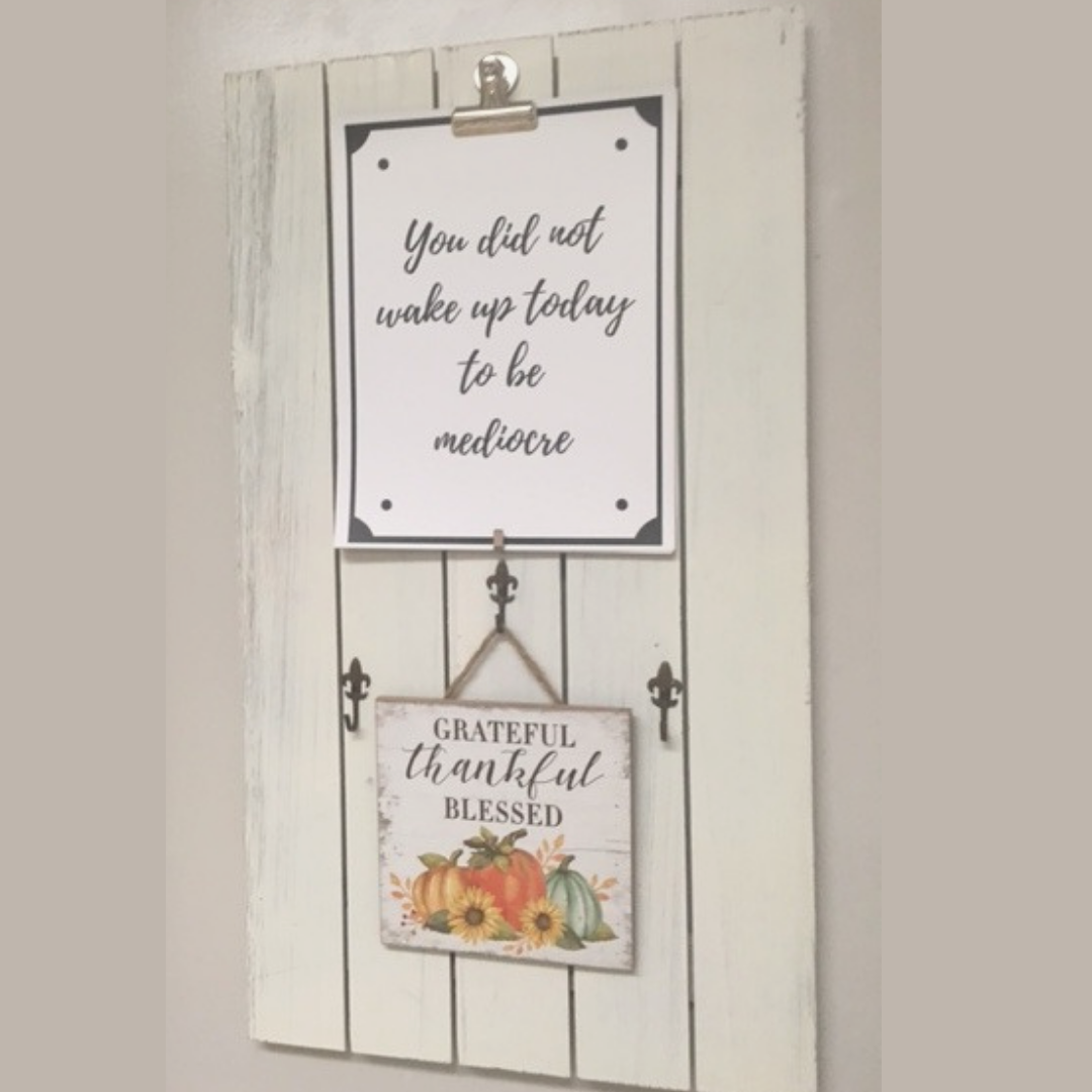 How To Make an Easy Motivational Message Board - Grammye's Front Porch