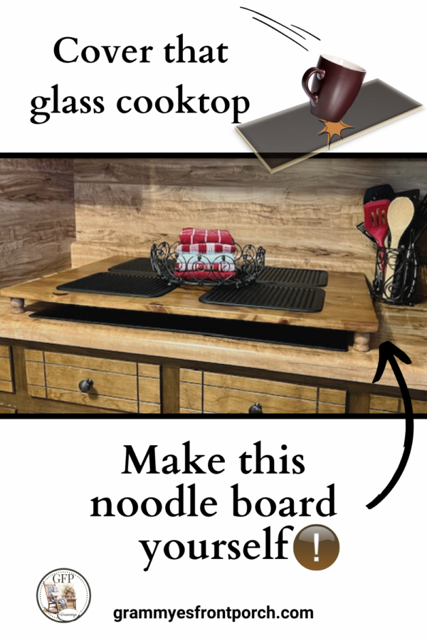 Make Your Own Noodle Board For LESS - Grammye's Front Porch