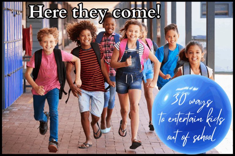 Entertain Kids During School Break - 30 Easy Ways - Grammye's Front Porch